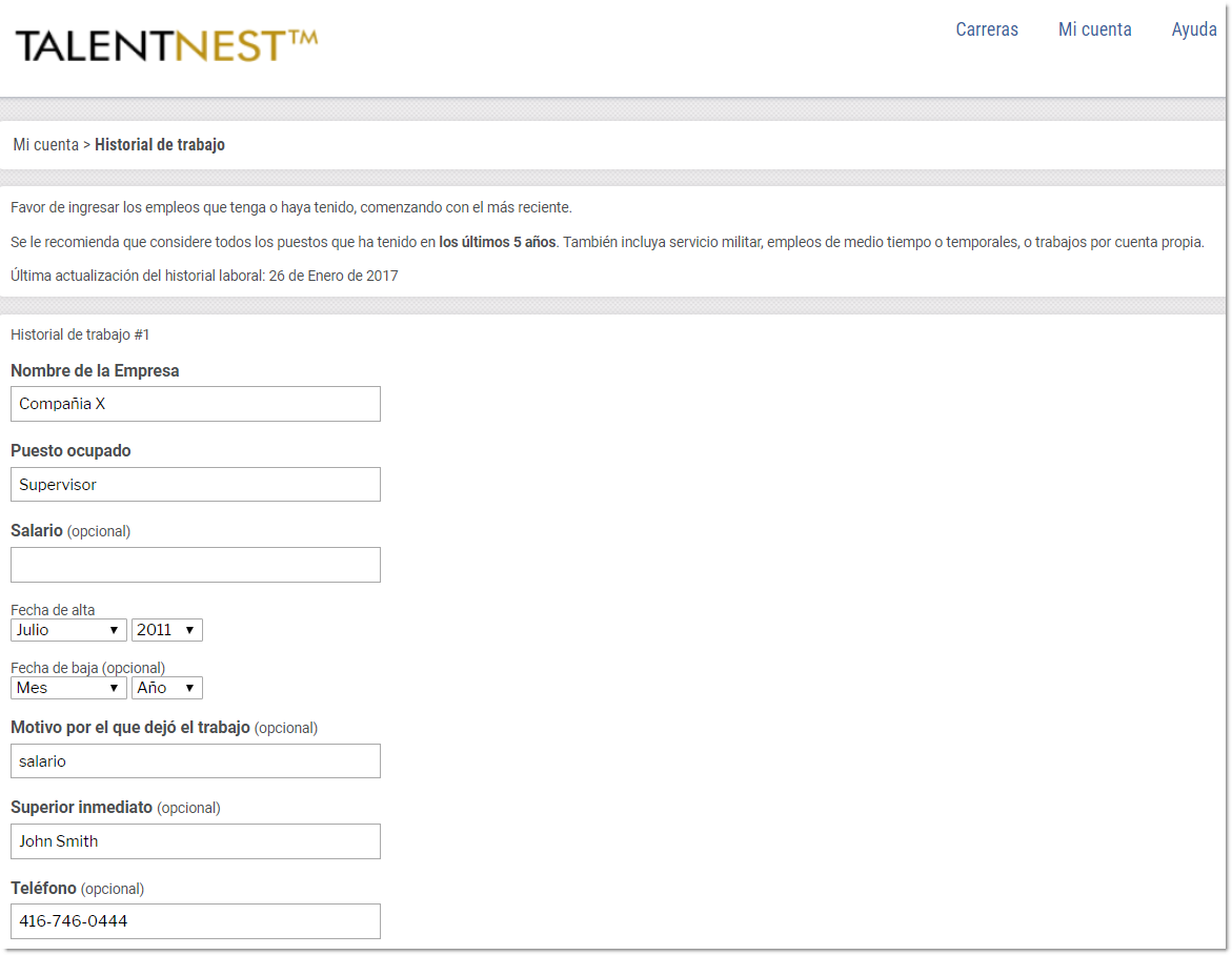¿Cómo puedo actualizar mi historia laboral? – TalentNest